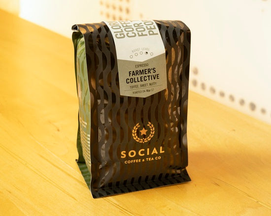 Social Coffee Beans Bag 12 OZ – Blossom Moments
